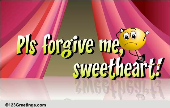 Pls Forgive Me! Free I Am Sorry eCards, Greeting Cards | 123 Greetings