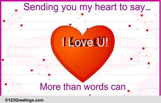 A Special Love Letter! Free I Love You eCards, Greeting Cards | 123 ...