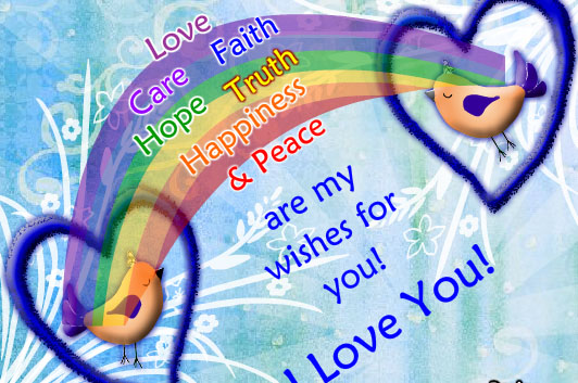My Rainbow Love! Free I Love You eCards, Greeting Cards | 123 Greetings