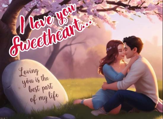 Loving You Is The Best Part Of My... Free I Love You eCards | 123 Greetings