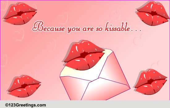Send Loads of Kisses... Free Kiss eCards, Greeting Cards | 123 Greetings