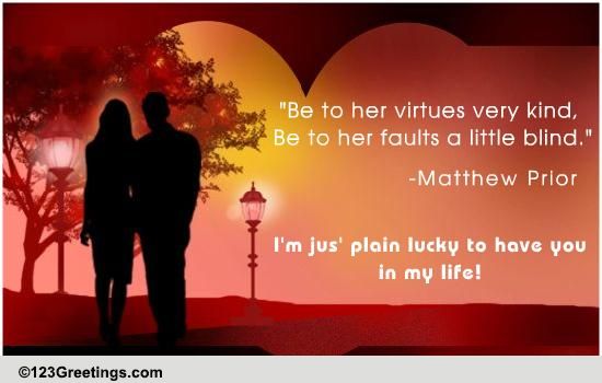 A Romantic Greeting Card! Free Love Etc eCards, Greeting Cards | 123 ...