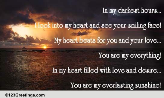 Heart Full Of Love. Free Poems eCards, Greeting Cards | 123 Greetings