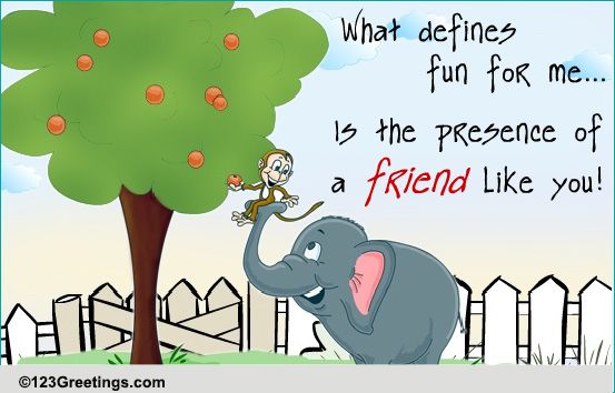 Friendship Card! Free Friendship eCards, Greeting Cards | 123 Greetings