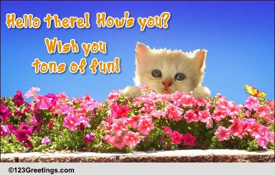 Tons of Fun... Free Have a Great Day eCards, Greeting Cards | 123 Greetings