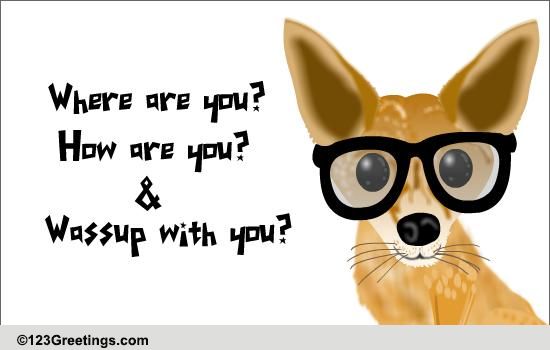 A Hello Card! Free Hi-hello eCards, Greeting Cards | 123 Greetings