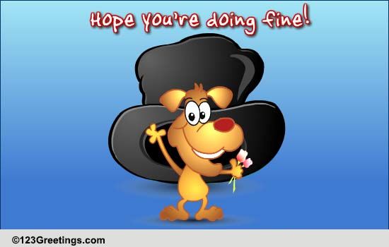 Just A Hi Card! Free Hi-hello eCards, Greeting Cards | 123 Greetings