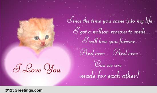 Cute Love Card For Someone Special! Free Love eCards, Greeting Cards ...