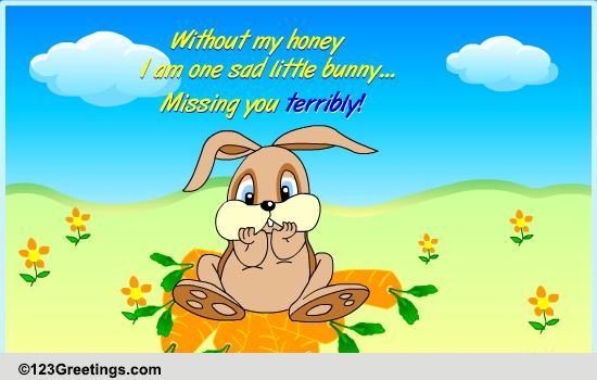 Missing You Terribly! Free Miss You eCards, Greeting Cards | 123 Greetings