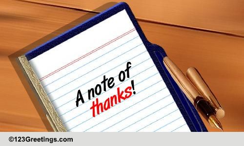 Thank You At Work Card. Free At Work eCards, Greeting Cards | 123 Greetings