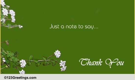 A Simple Note... Free At Work eCards, Greeting Cards | 123 Greetings