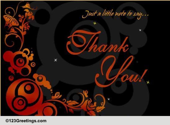 Thank You At Work Cards, Free Thank You At Work Wishes, Greeting Cards ...