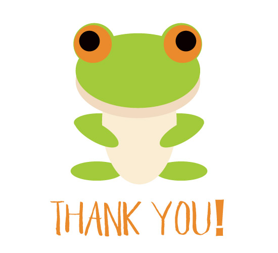 Mr Frog Says Thank You. Free For Everyone eCards, Greeting Cards | 123 ...
