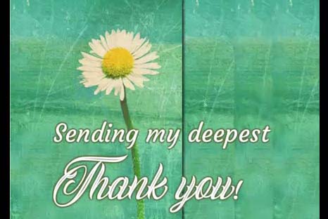 Deepest Thank You... Free For Everyone eCards, Greeting Cards | 123 ...
