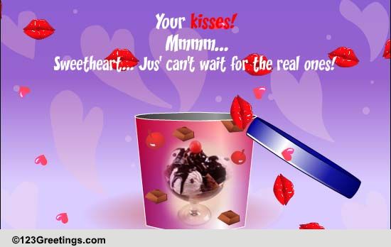 Kisses For You. Free For Your Love eCards, Greeting Cards | 123 Greetings
