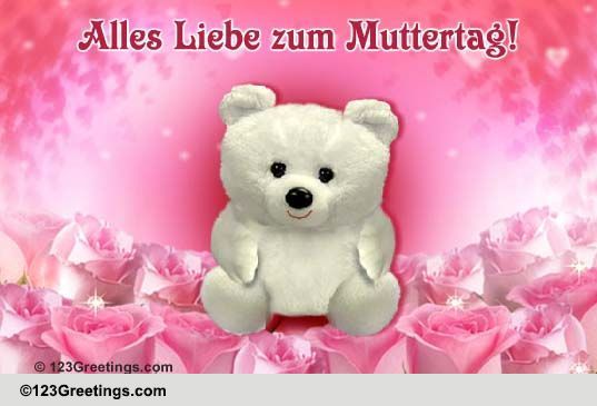 Liebe Und Umarmungen Am Muttertag! Free Muttertag eCards, Greeting ...