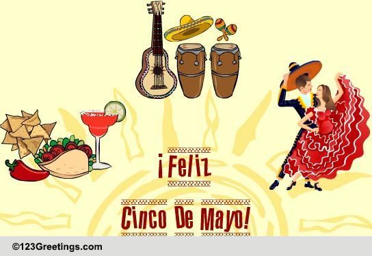 Spanish Cinco de Mayo Cards, Free Spanish Cinco de Mayo Wishes | 123 ...