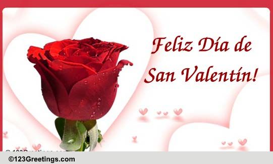 Spanish Día De San Valentín Cards, Free Spanish Día De San Valentín ...