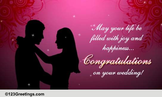 A Journey Of Lifetime! Free Just Married eCards, Greeting Cards | 123 ...