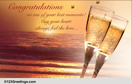 Best Moments! Free Congratulations eCards, Greeting Cards | 123 Greetings