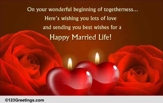 Beginning Of Togetherness... Free Congratulations eCards, Greeting ...