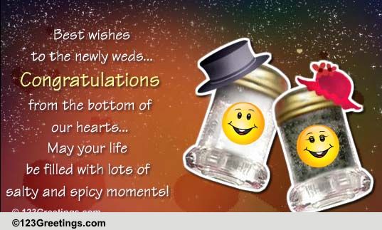 Wedding Congrats With Humor. Free Congratulations eCards, Greeting ...