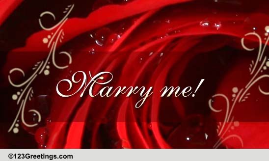 It's High Time... Marry Me! Free Marry Me eCards, Greeting Cards | 123 ...